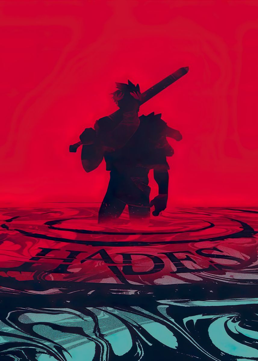 'Hades' Poster, picture, metal print, paint by LUCKY LUKE Studio | Displate