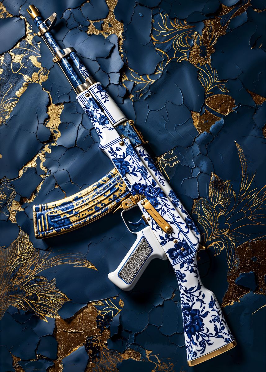 'Broken Peace' Poster, picture, metal print, paint by Pixaverse | Displate