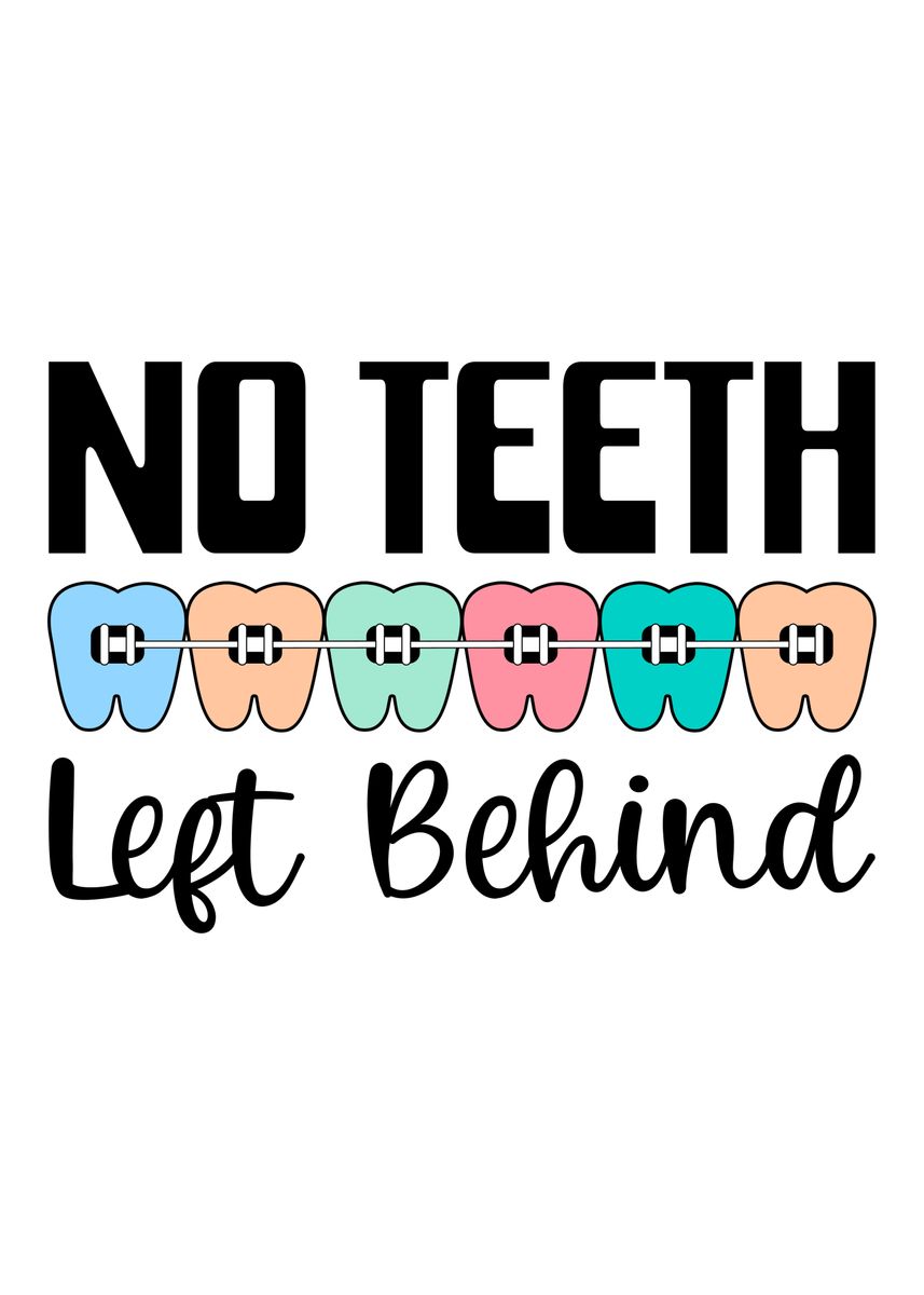 'Orthodontist Braces' Poster, picture, metal print, paint by Michael ...