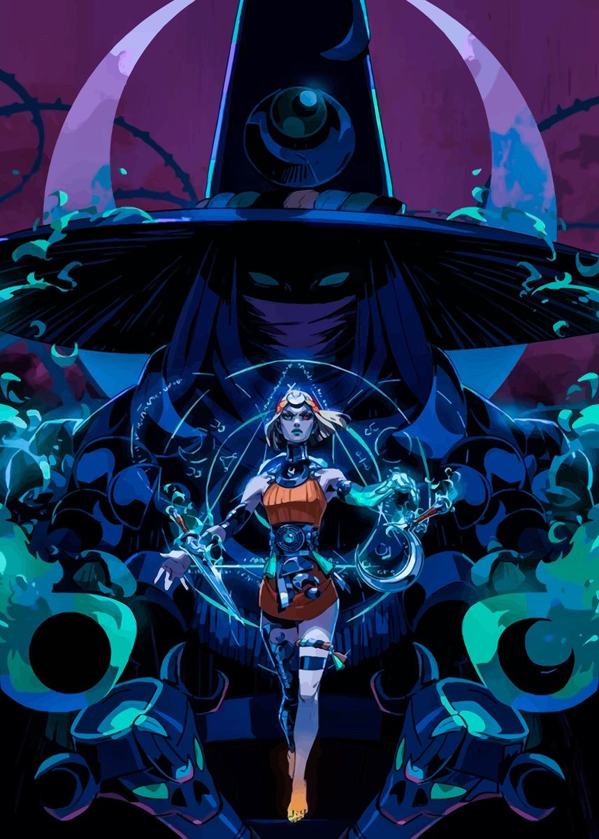 'Hades Game' Poster, picture, metal print, paint by fish laste | Displate