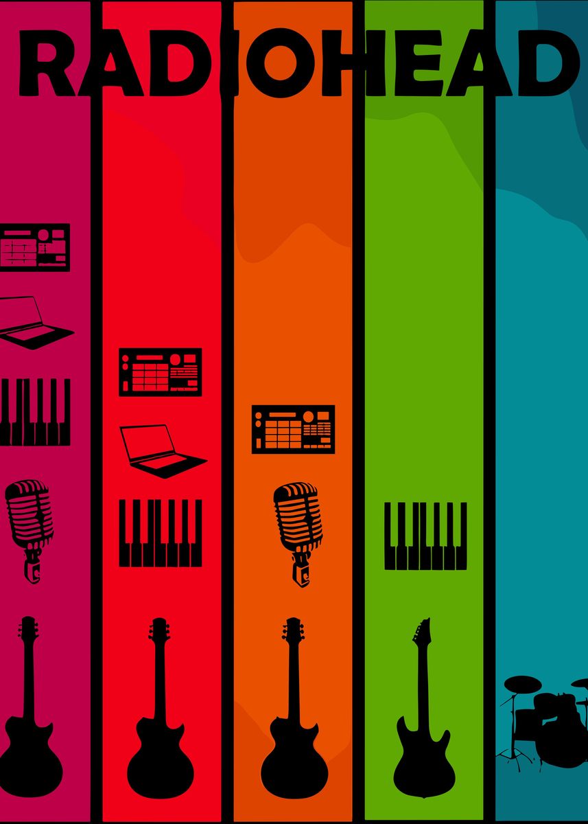 'music illustration' Poster, picture, metal print, paint by Slamet ...