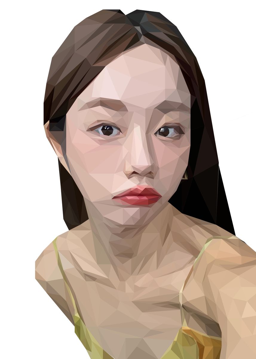'Lee Hyeri' Poster, picture, metal print, paint by Exynos L | Displate