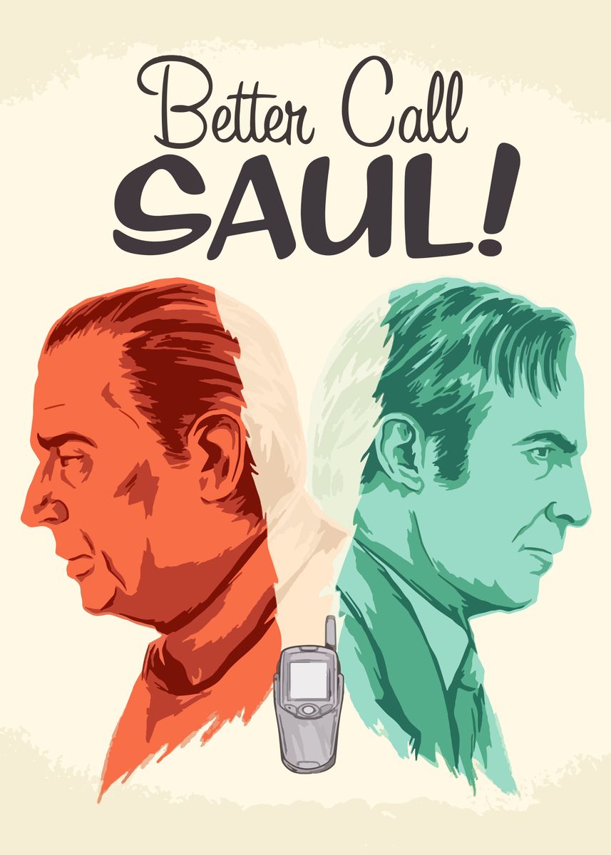 'Better Call Saul' Poster, picture, metal print, paint by albran karan ...