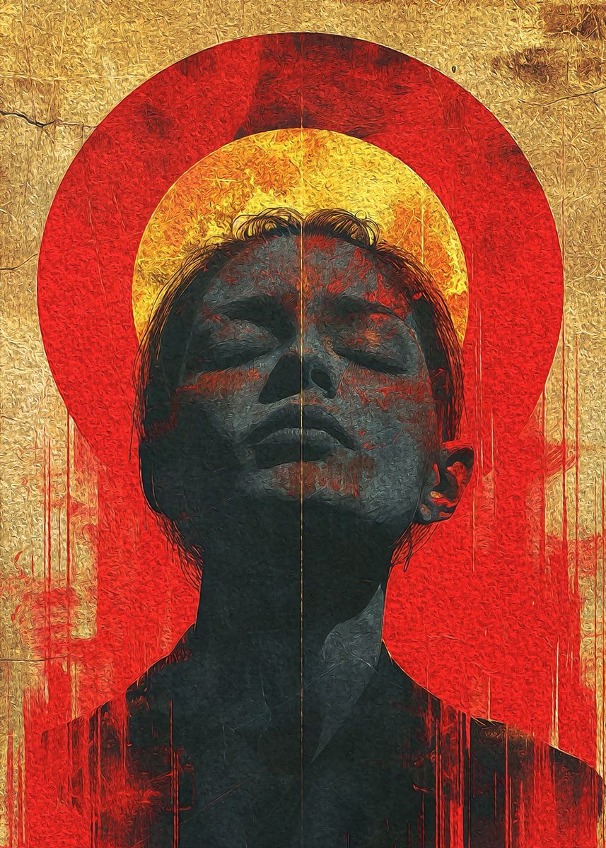 'avatar crying' Poster, picture, metal print, paint by Hanan | Displate