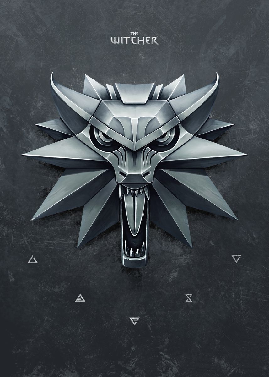 'School of Wolf' Poster, picture, metal print, paint by Witcher 3 ...