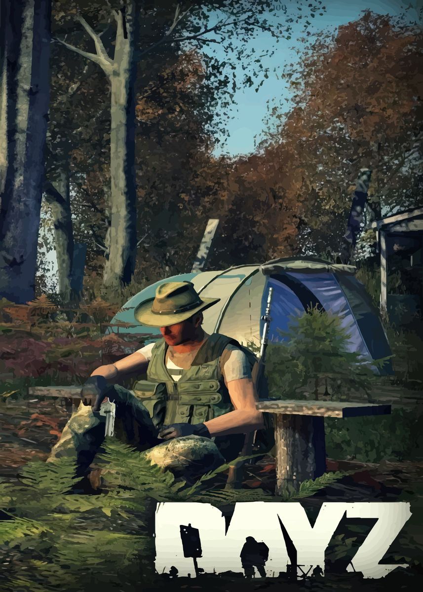 'dayz' Poster, picture, metal print, paint by fama indrian | Displate