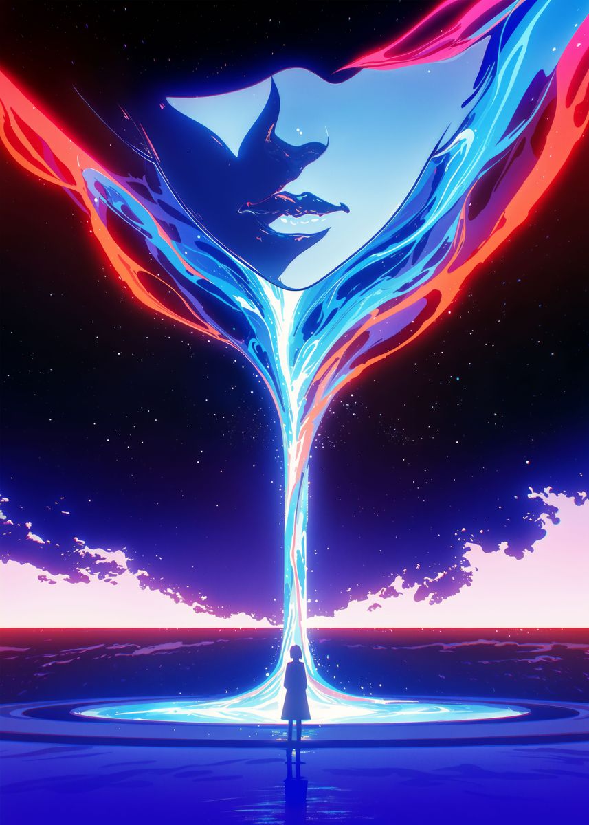 'Ethereal Essence' Poster, picture, metal print, paint by NOVANOXONE ...