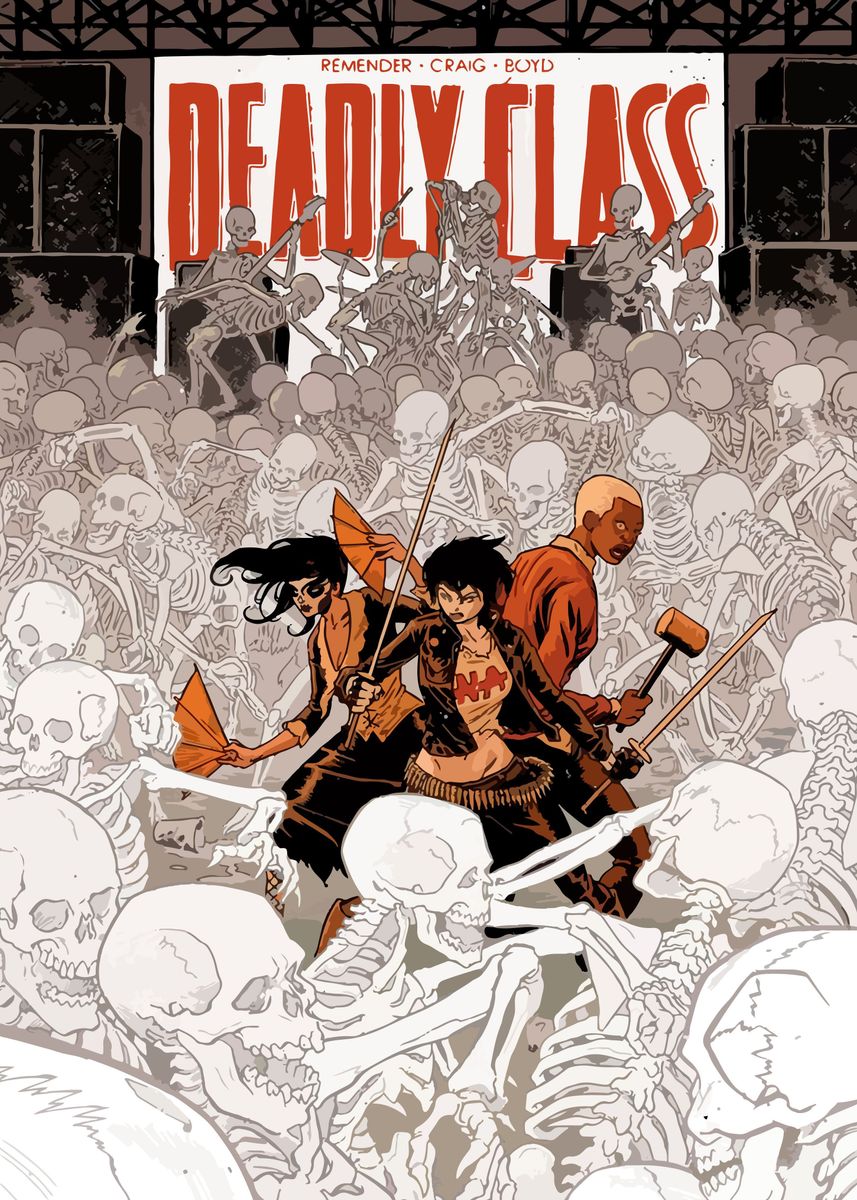 'deadly class room' Poster, picture, metal print, paint by Ebiet ...