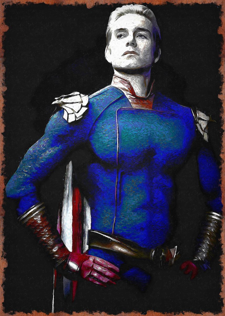 'HOMELANDER The Boys' Poster, picture, metal print, paint by Top ...