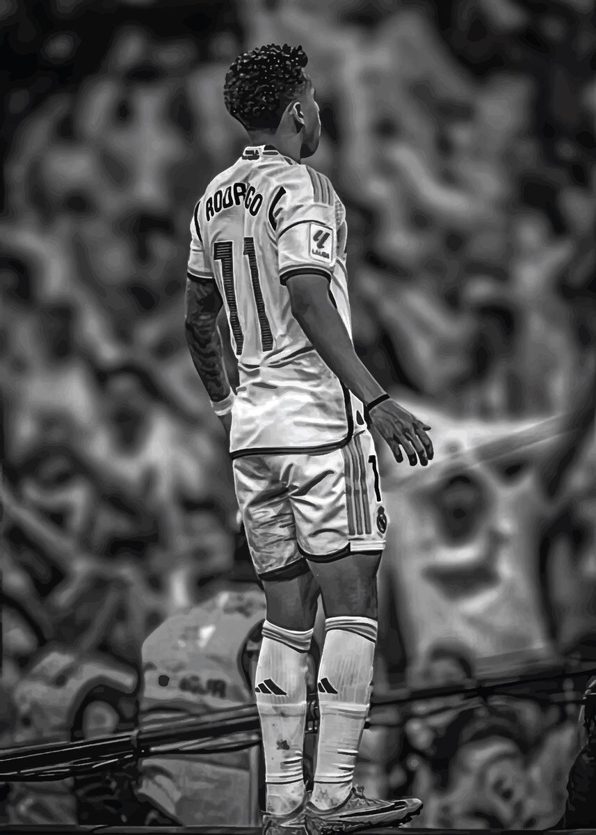 'THE BRAZILIAN RODRYGO' Poster, picture, metal print, paint by Kilua ...