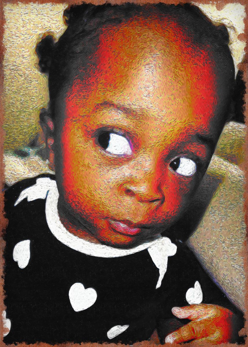 'bombastic side eyeing ' Poster, picture, metal print, paint by Limited ...