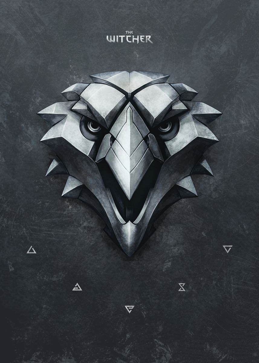 'School of Griffin' Poster, picture, metal print, paint by Witcher 3 ...