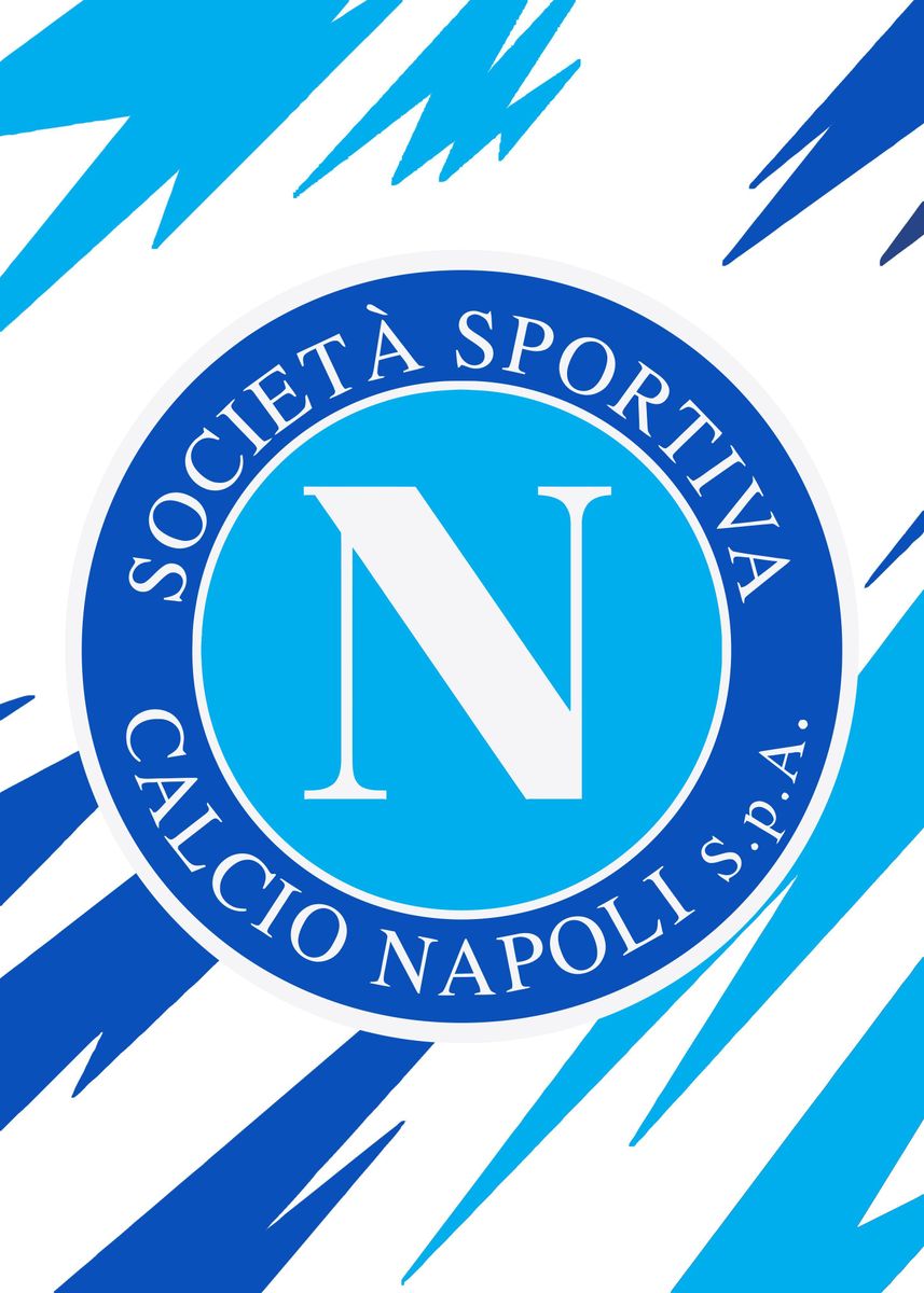 'Calcio Napoli' Poster, picture, metal print, paint by Amar Maruf ...