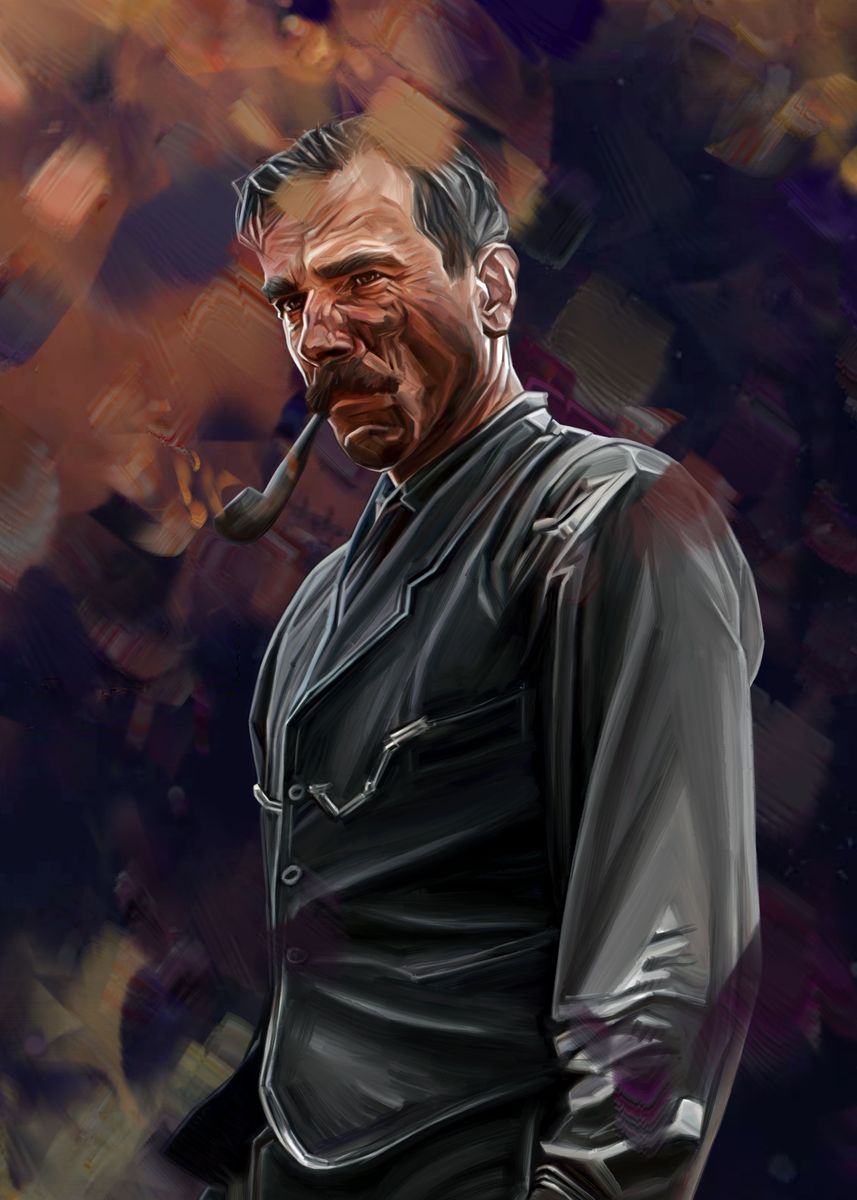 'There Will Be Blood' Poster, picture, metal print, paint by Dmitry ...