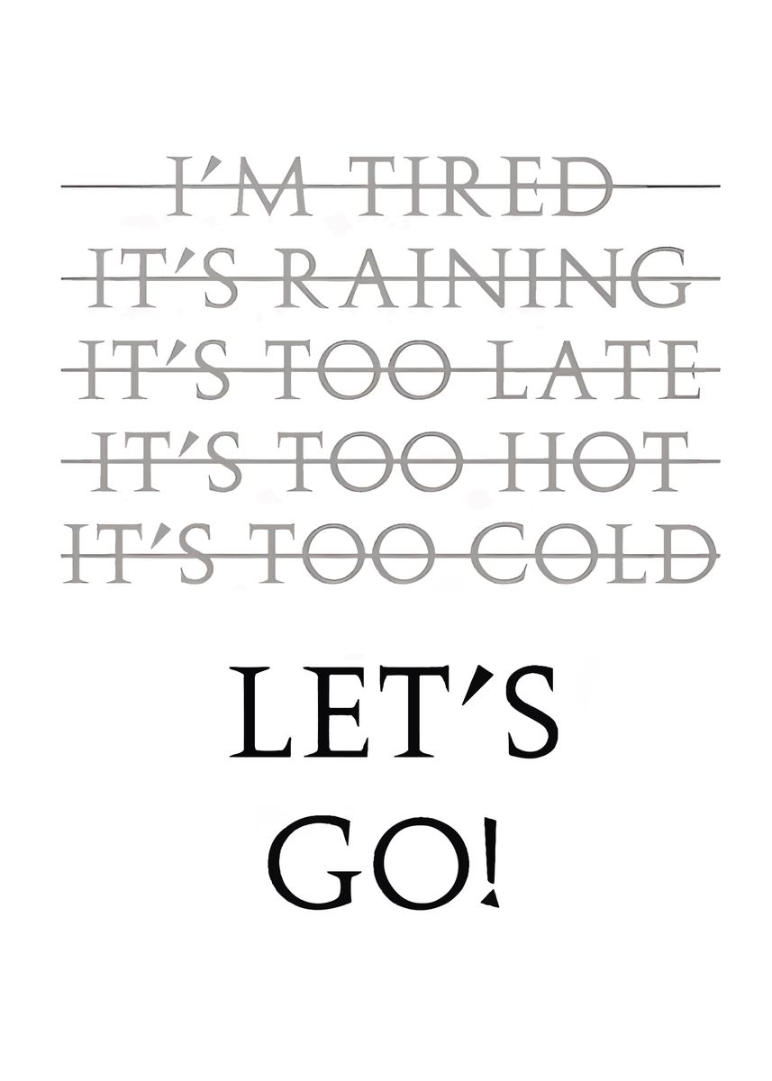'Let's Go' Poster, picture, metal print, paint by Alex Romiro | Displate