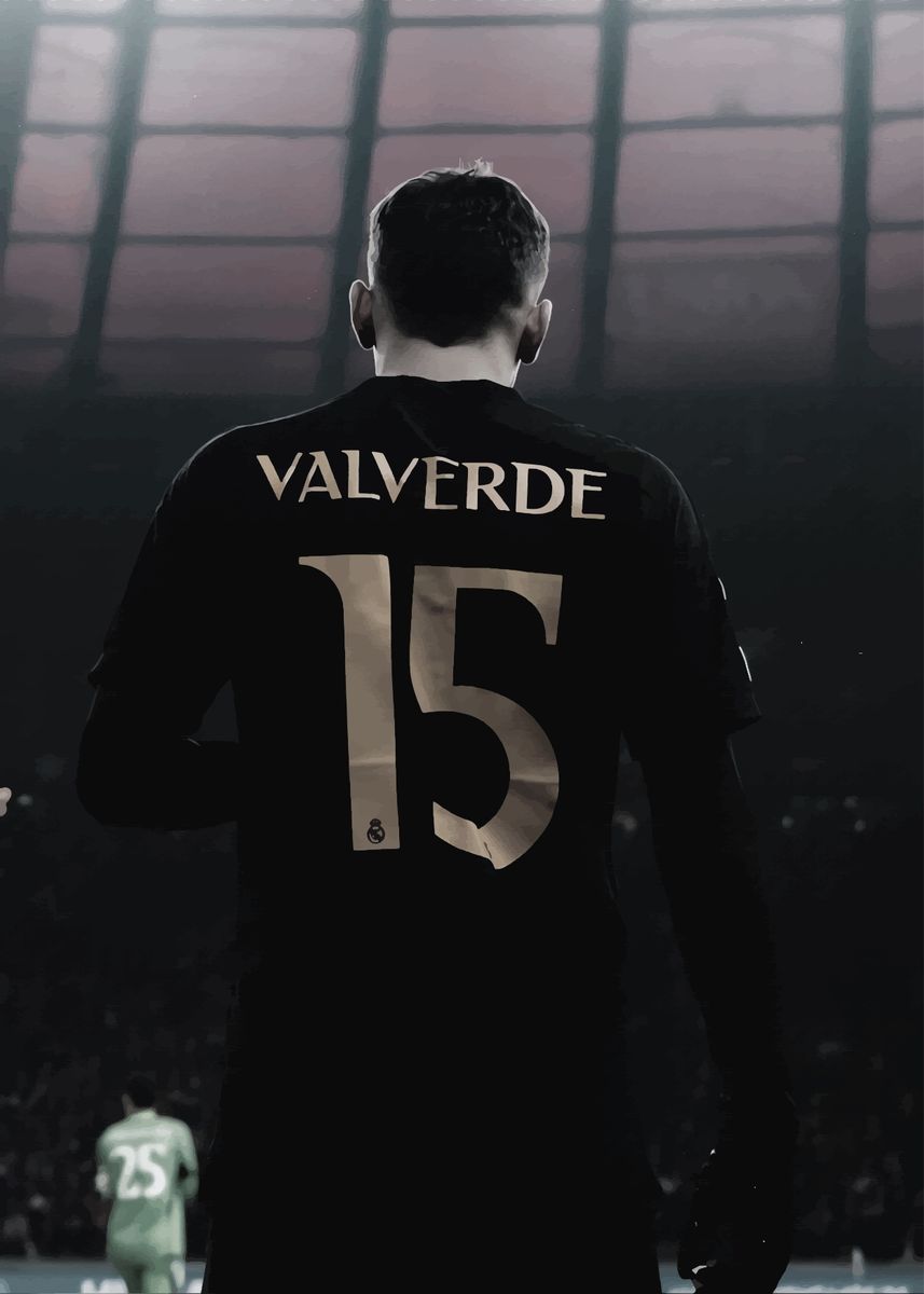 'Valverde Real Madrid' Poster, picture, metal print, paint by ...