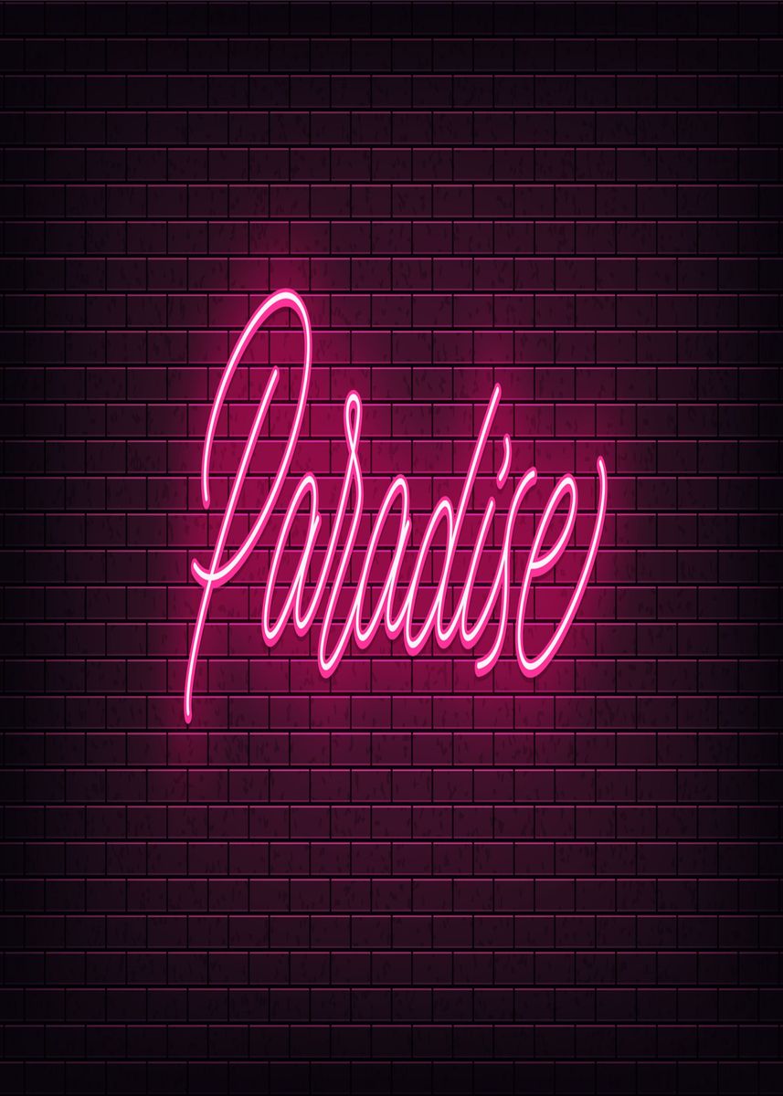 'Paradise Ocean' Poster, picture, metal print, paint by Create ...