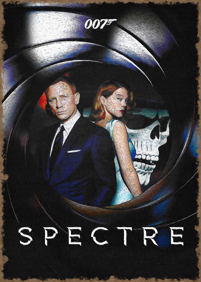 'Spectre' Poster, picture, metal print, paint by The Artnesia Posters ...
