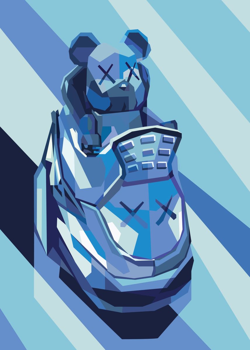 'hype art' Poster, picture, metal print, paint by Lardis Art | Displate