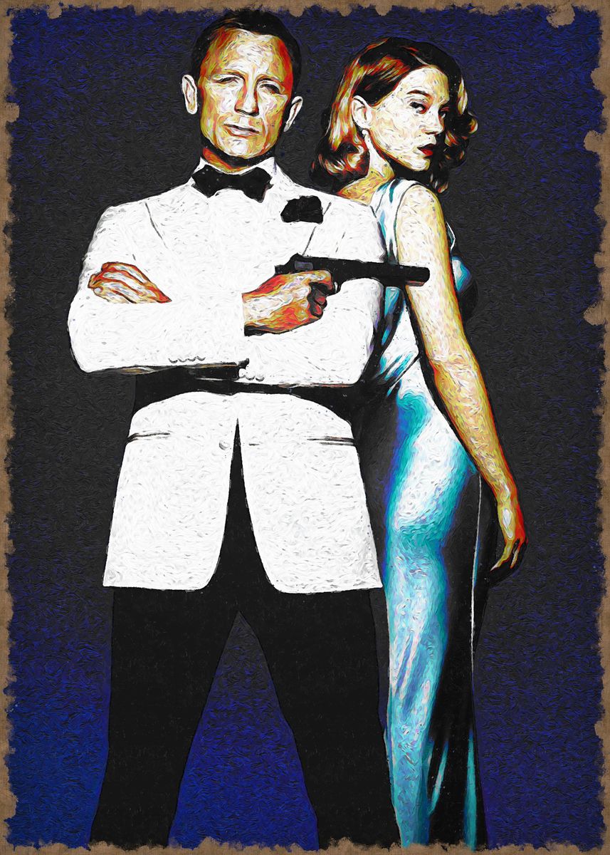 'spectre ' Poster, picture, metal print, paint by The Artnesia Posters ...