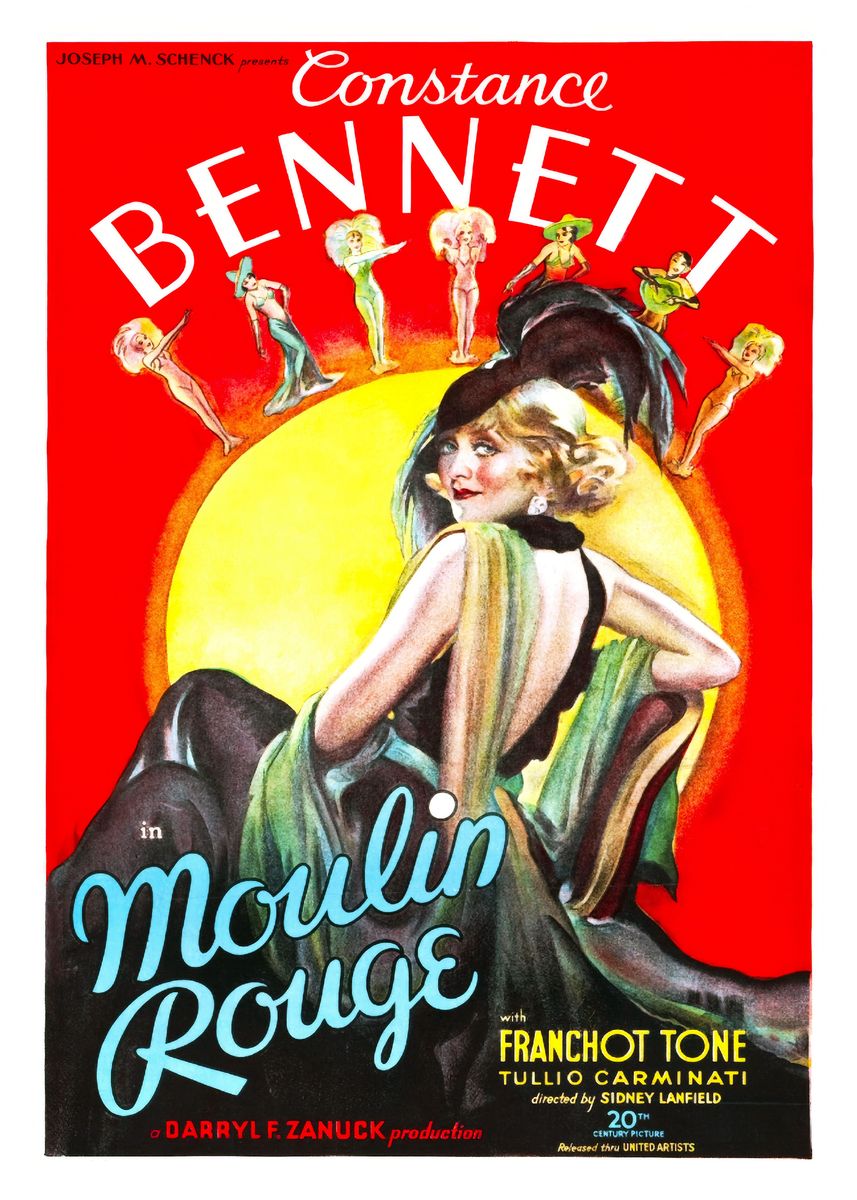 'Moulin Rouge Classic' Poster, picture, metal print, paint by Steel ...
