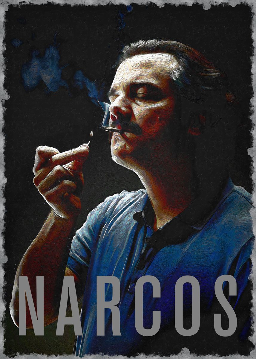 'Narcos' Poster, picture, metal print, paint by Imagination Gallery ...