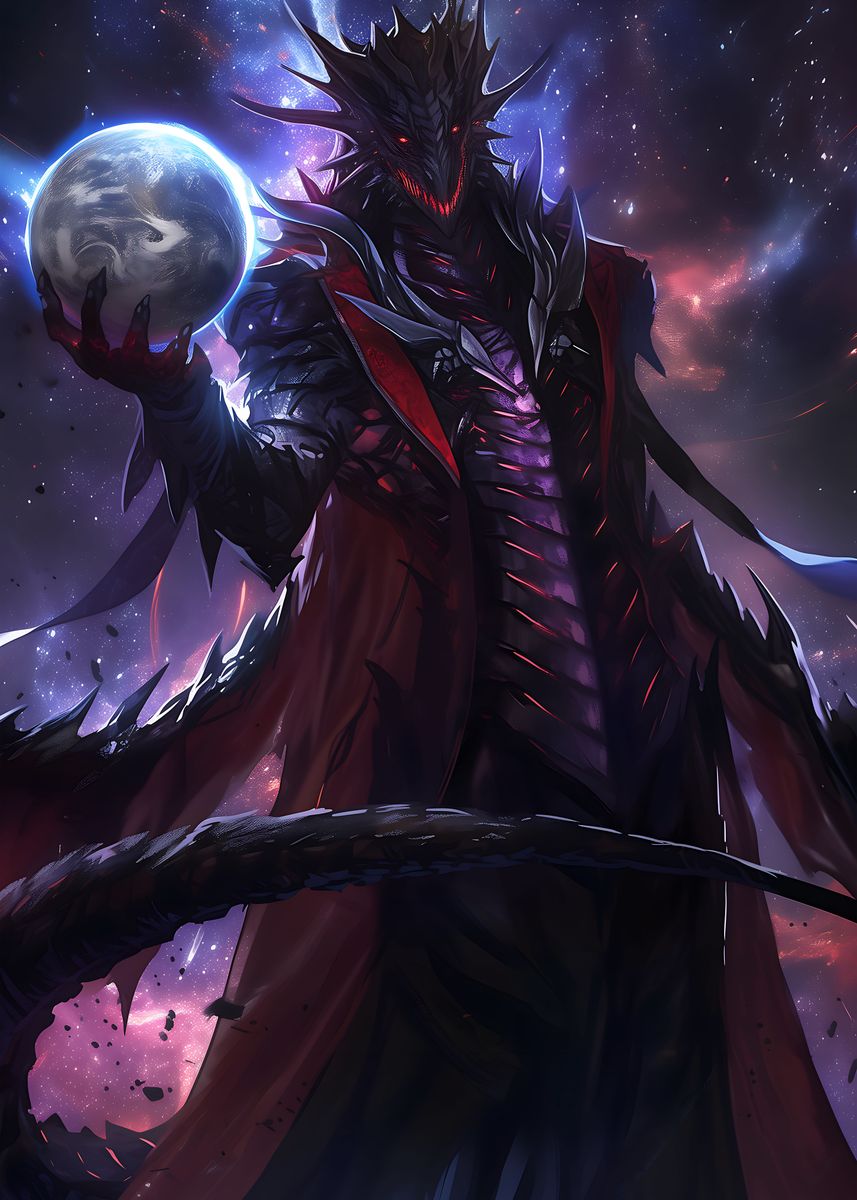 'Master of the Worlds' Poster, picture, metal print, paint by ...