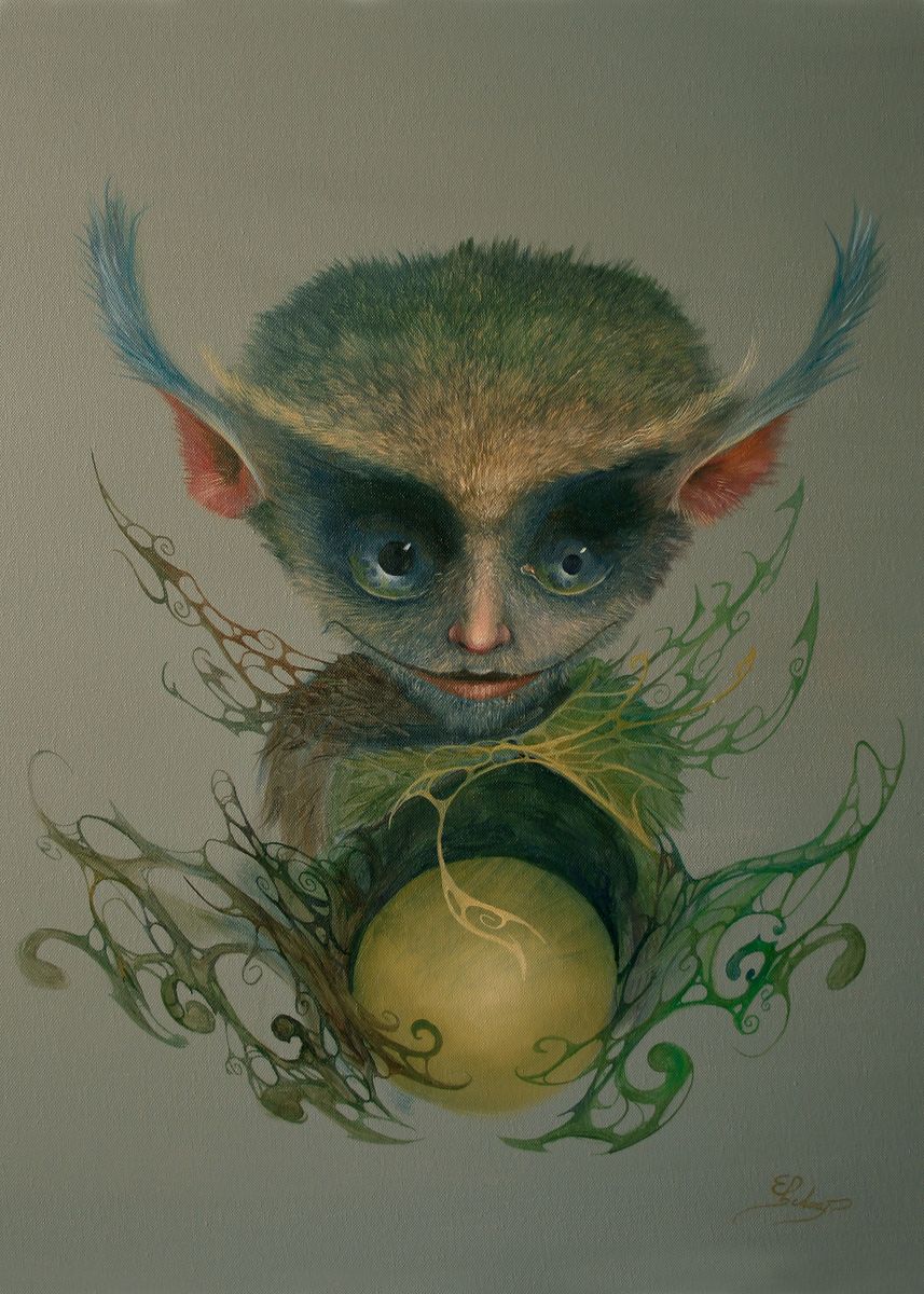 'Crystal Oracle' Poster, picture, metal print, paint by Ed Schaap ...