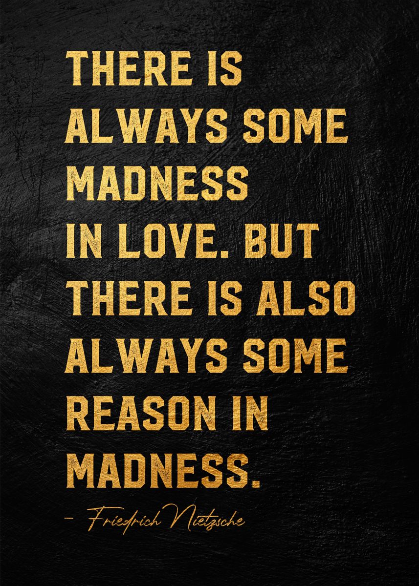 'madness motivational' Poster, picture, metal print, paint by Lowpoly ...