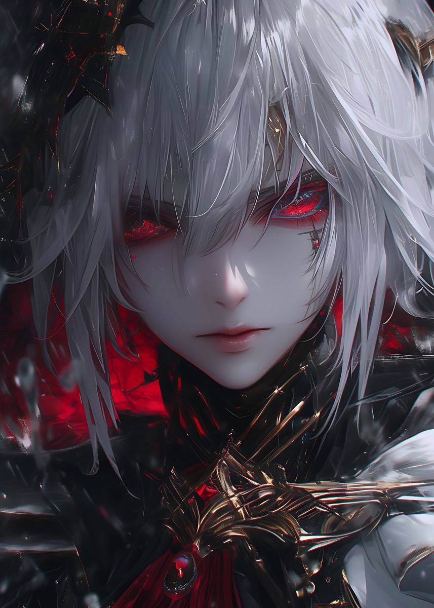 'Fear of Gothic Anime' Poster, picture, metal print, paint by ...