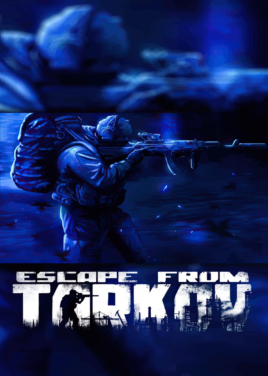 'escape from tarkov' Poster, picture, metal print, paint by mandha ndha ...