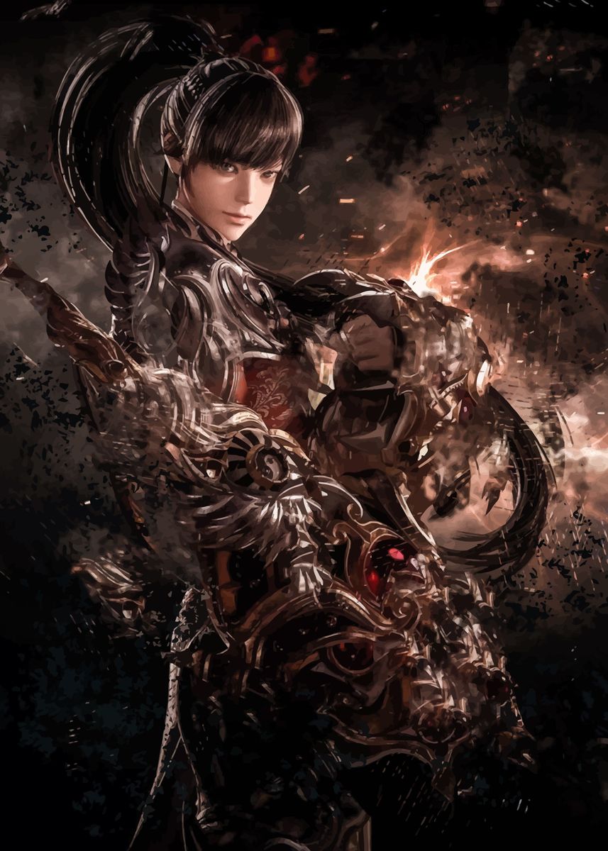 'Lostark Game' Poster, picture, metal print, paint by Jonah Hernandez ...