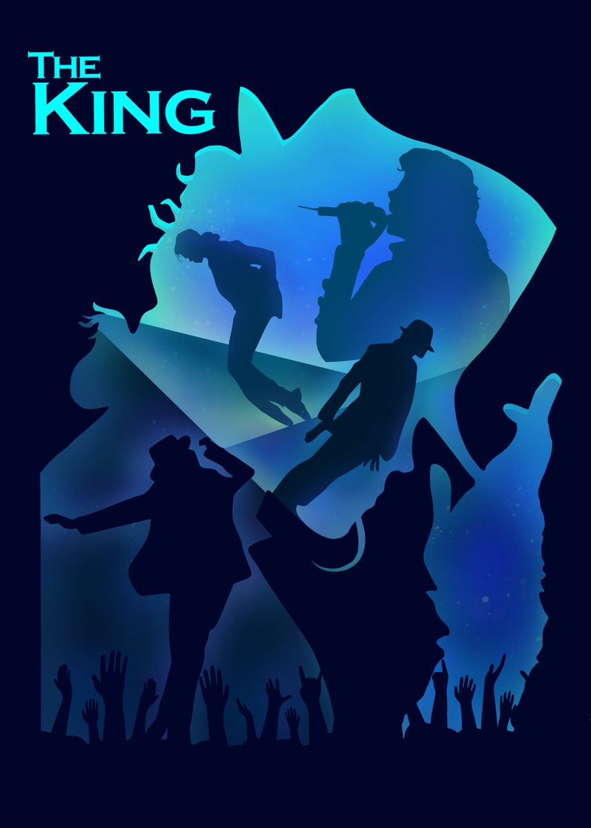 'Tribute to the King' Poster, picture, metal print, paint by Franro ...