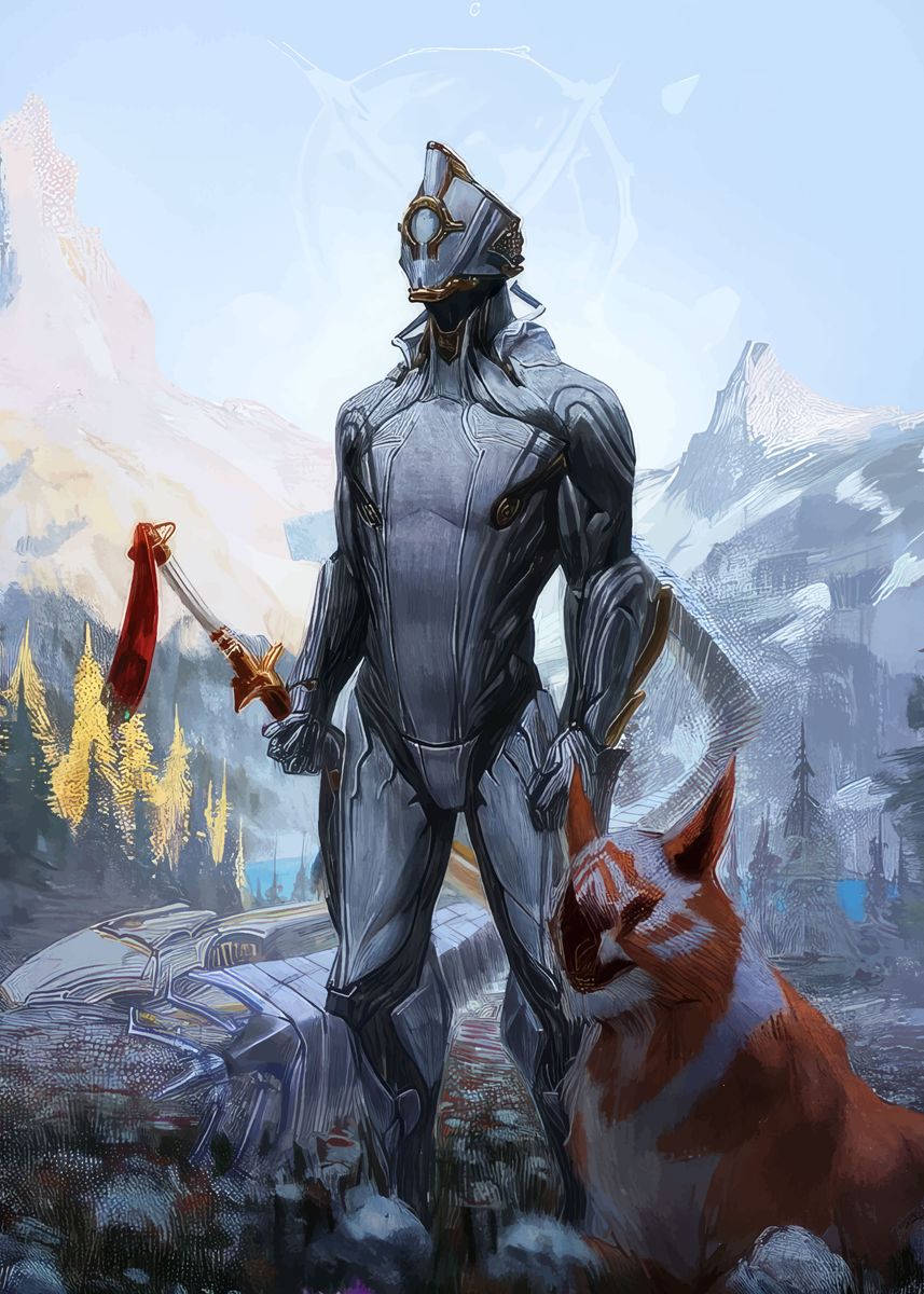 'warframe' Poster, picture, metal print, paint by Nz Art | Displate