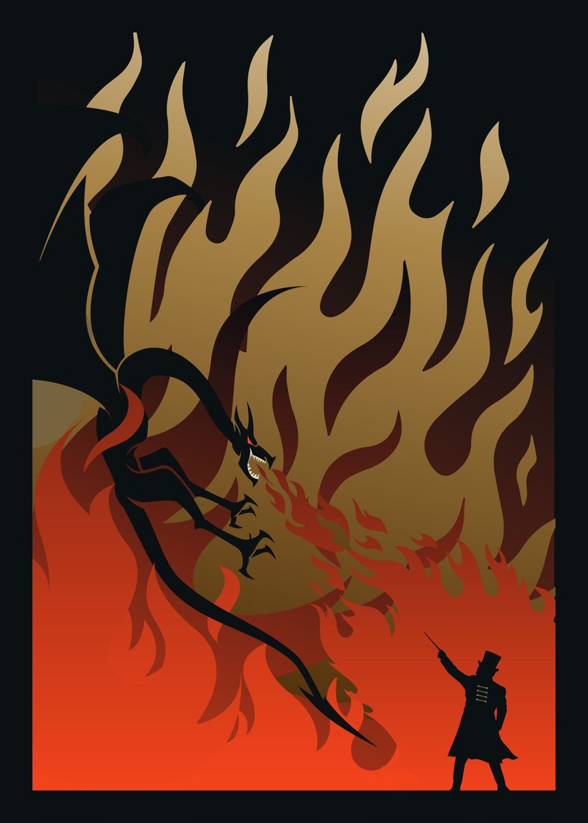 'Dragon Slayer' Poster, picture, metal print, paint by The Order Of ...