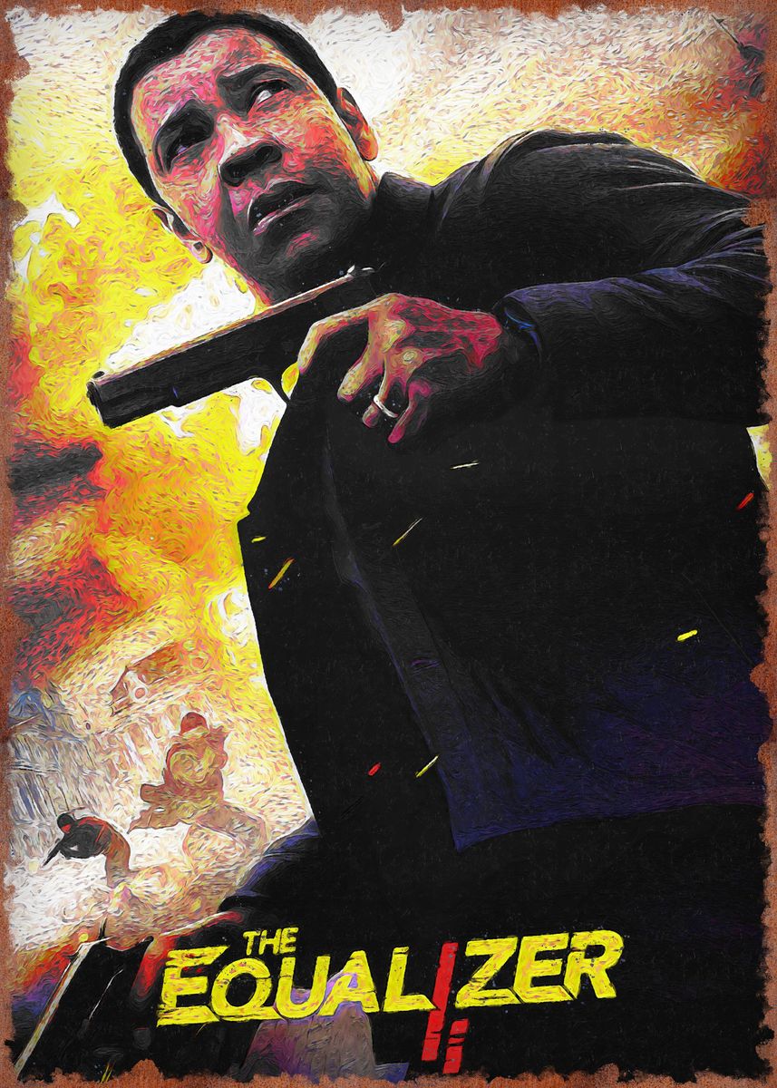'equalizer' Poster, picture, metal print, paint by Trending Awesome ...