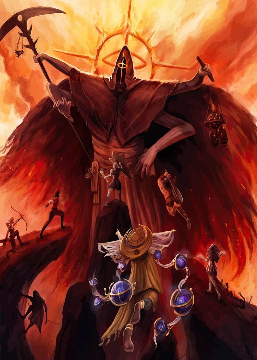 'path of exile' Poster, picture, metal print, paint by nila wati | Displate