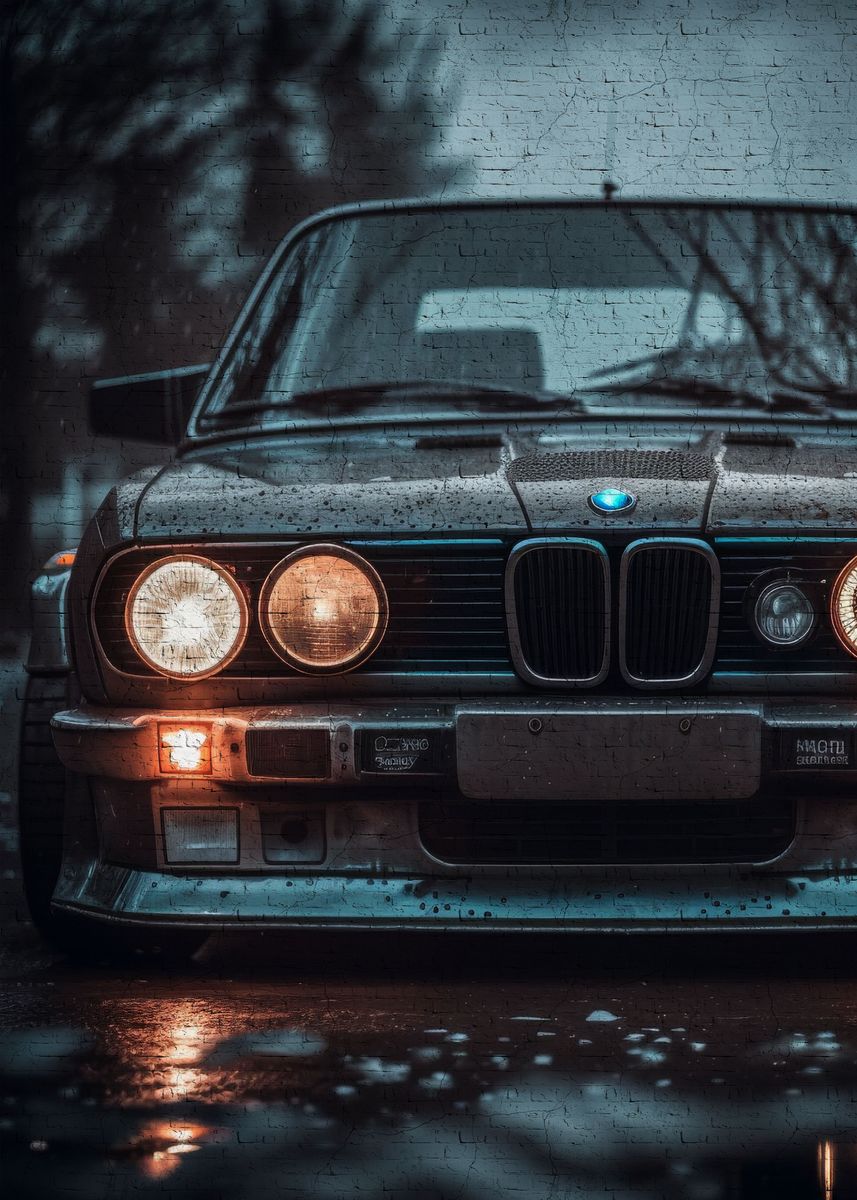'BMW' Poster, picture, metal print, paint by GRAPHICMYSTICAL displate ...