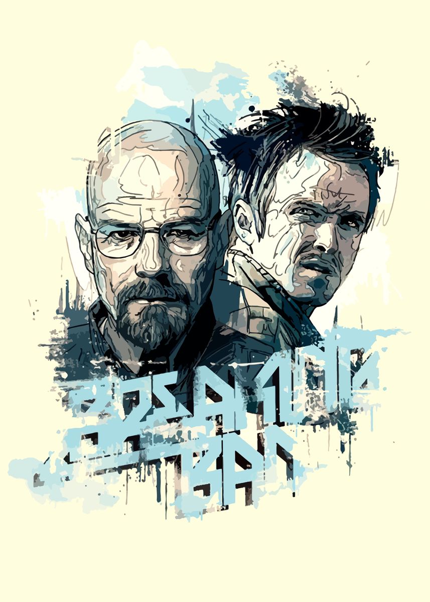'Breaking Bad' Poster, picture, metal print, paint by albran karan ...
