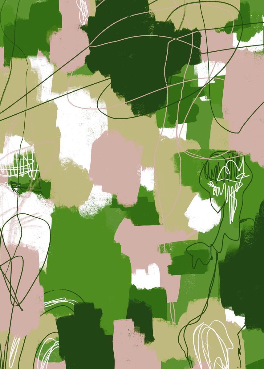 'Abstract Painting' Poster, picture, metal print, paint by NIZAM KHAN ...