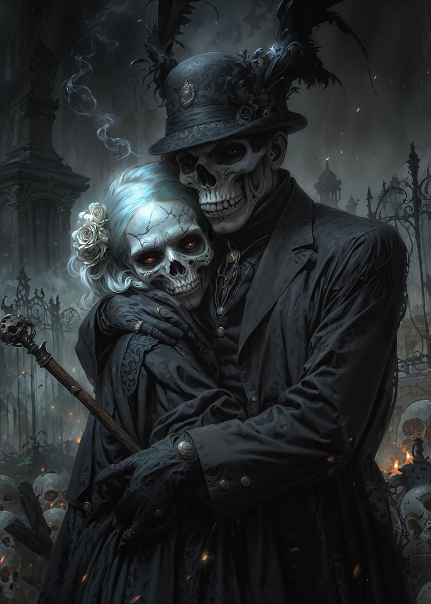 'Voodoo Love' Poster, picture, metal print, paint by Alice White Milano ...