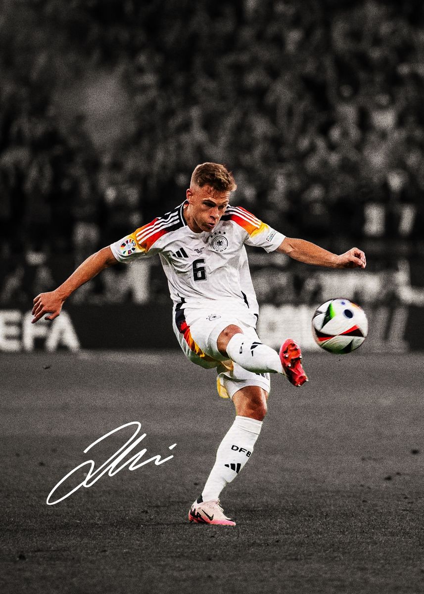 'Joshua Kimmich ' Poster, picture, metal print, paint by Joyce Louisa ...