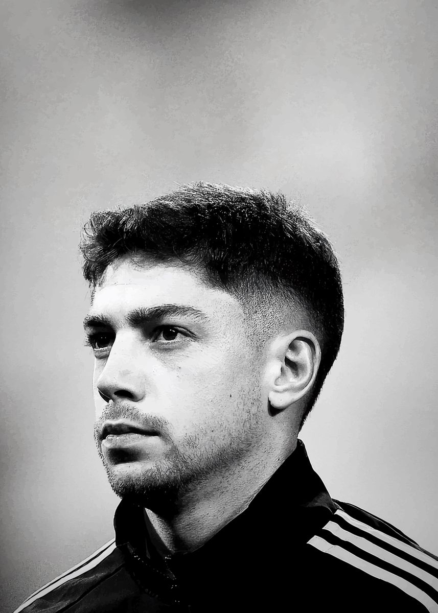 'Fede Valverde' Poster, picture, metal print, paint by Zeds | Displate