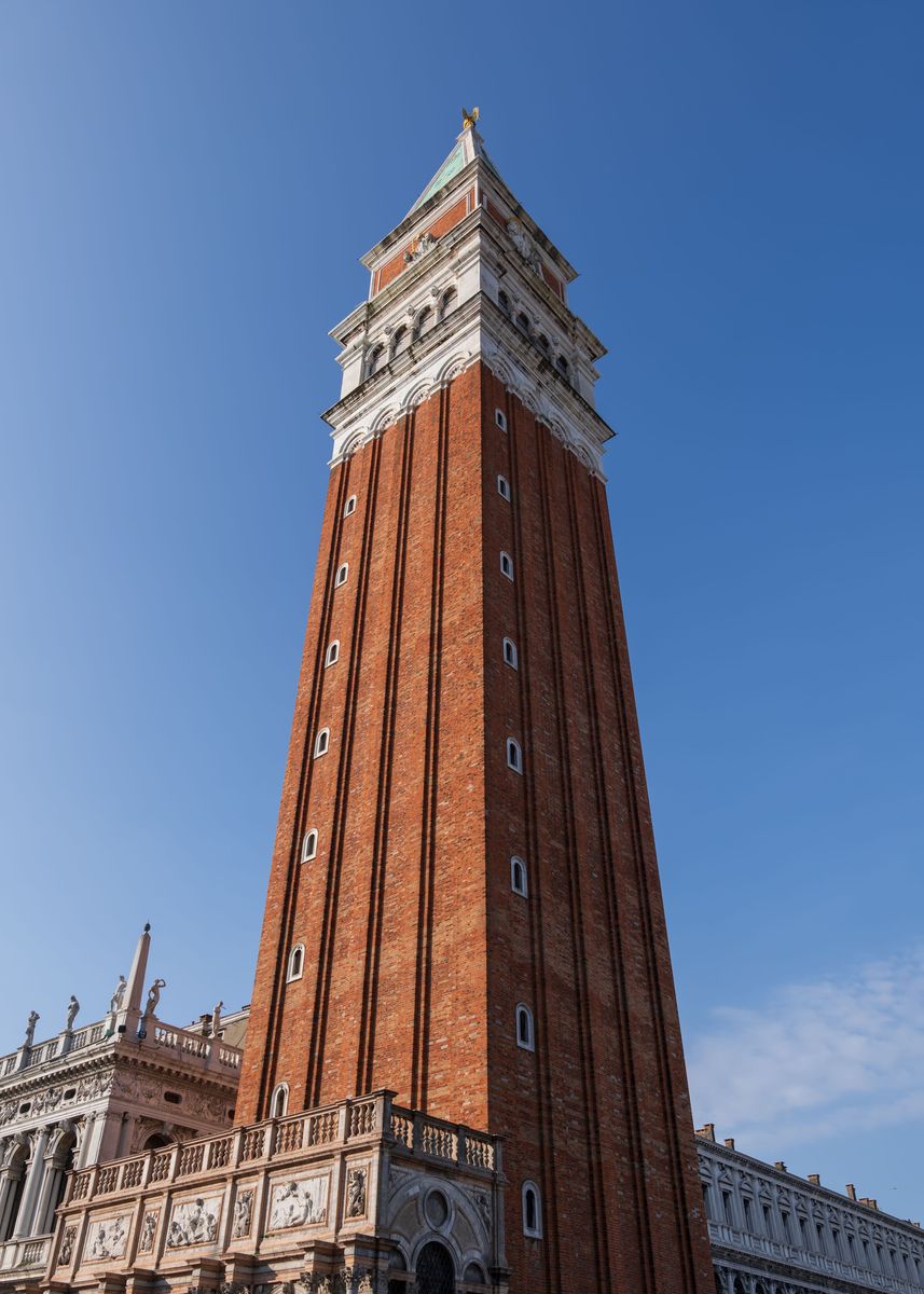 'Venice Campanile Tower' Poster, picture, metal print, paint by ...