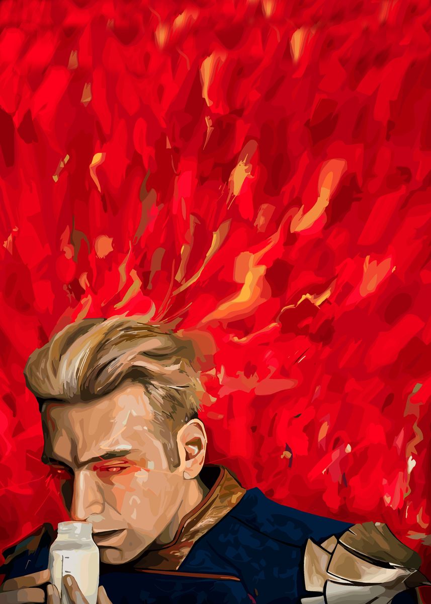 'The boys Homelander' Poster, picture, metal print, paint by ...