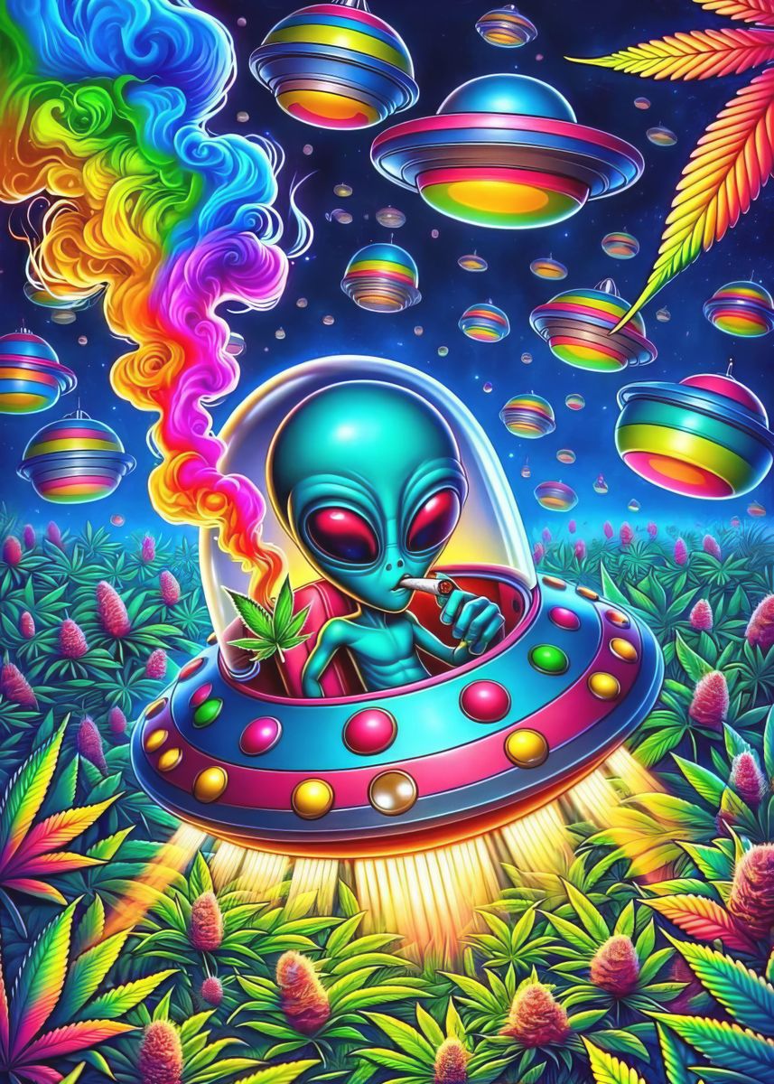 'The Alien Mass Effect Game' Poster, picture, metal print, paint by ...