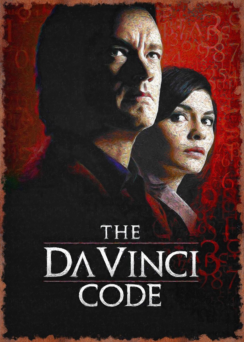 'the davinci code' Poster, picture, metal print, paint by Cool Metalic ...