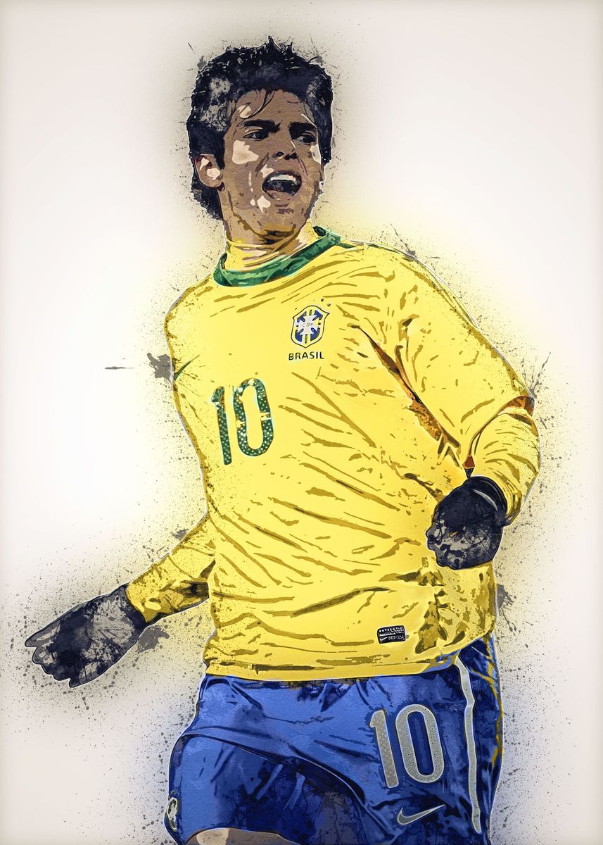 'Ricardo Kaka' Poster, picture, metal print, paint by SheldonBennett ...