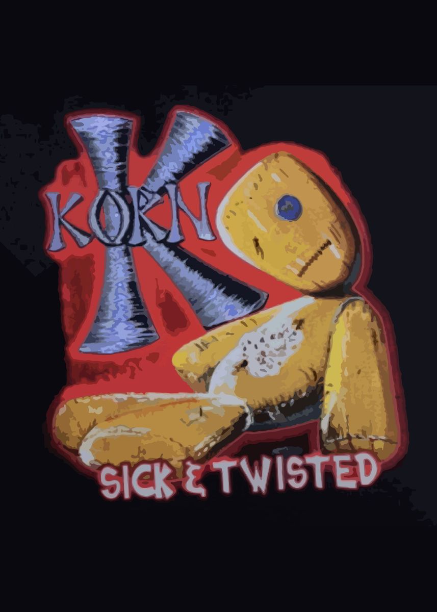 'korn albums band' Poster, picture, metal print, paint by Santos ...