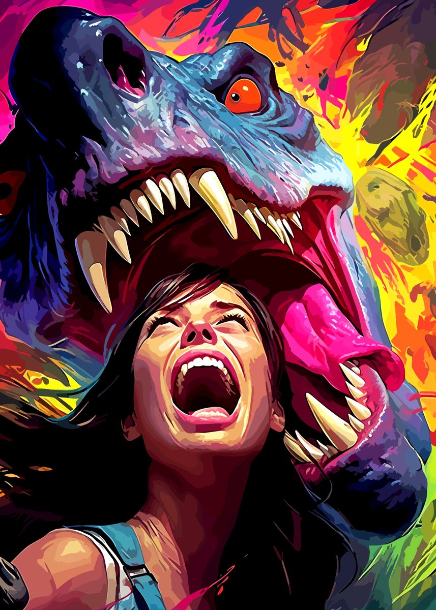 'A R K' Poster, picture, metal print, paint by Instinct Studio | Displate